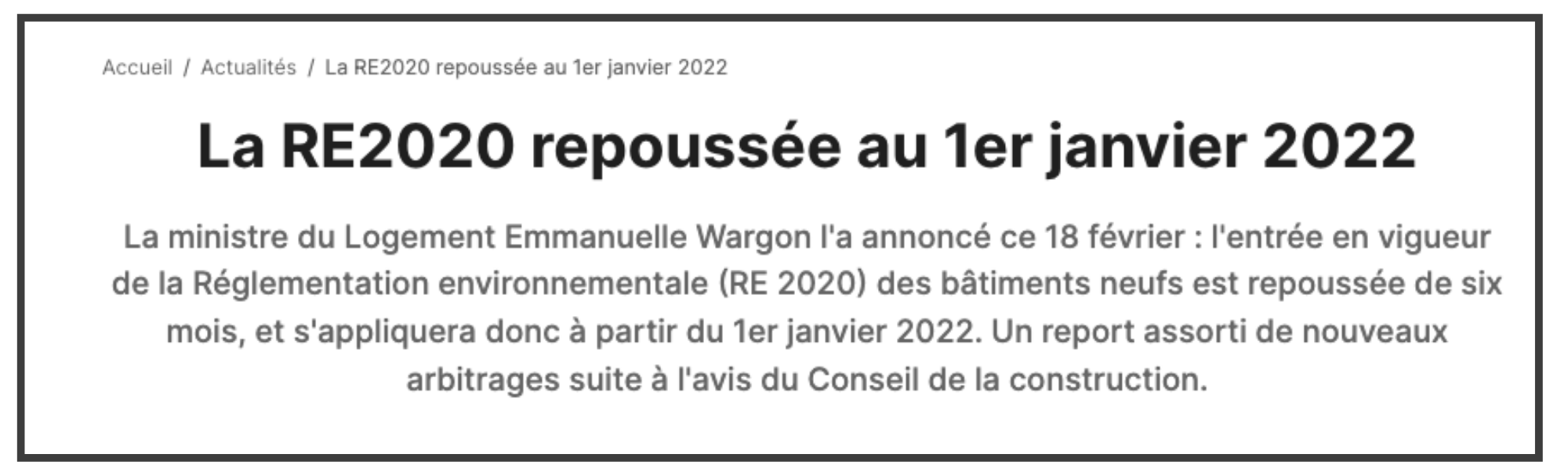 LOI RE2020 - TRIMESTRIEL - 2021